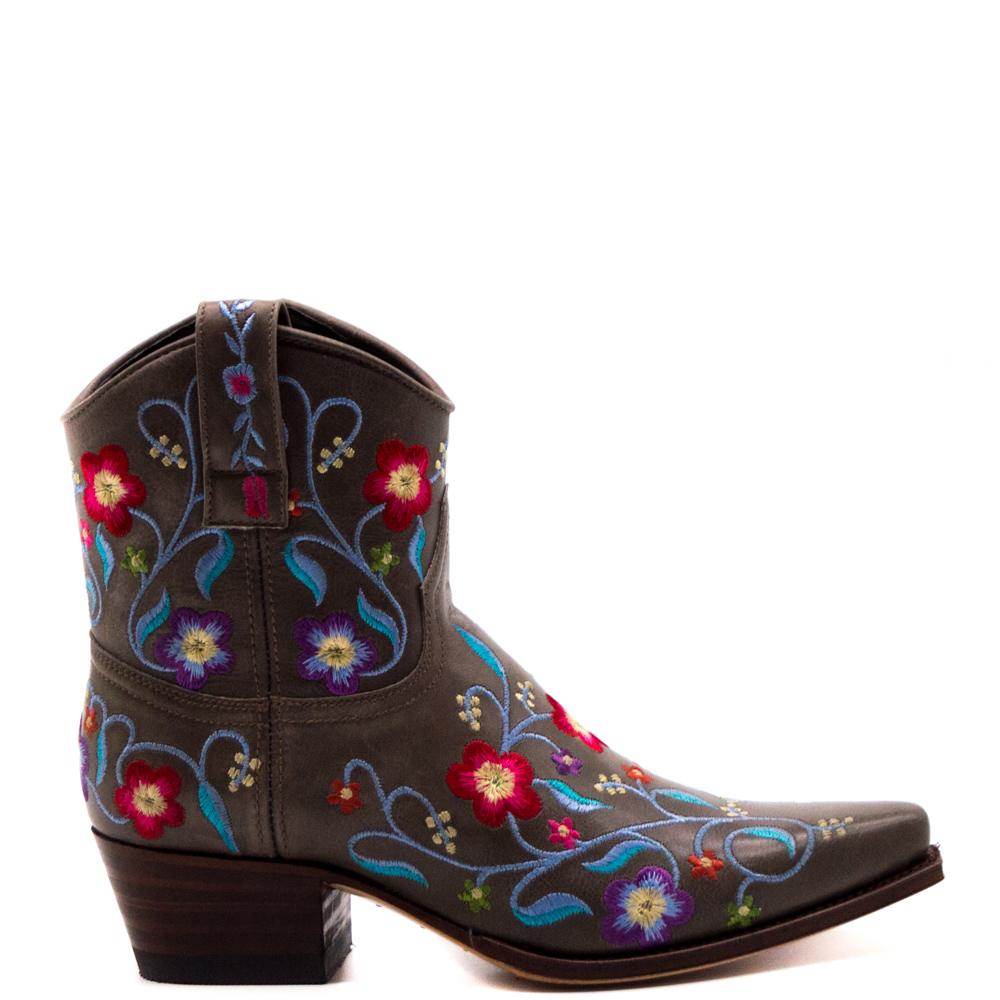 Sendra Dames Enkellaarzen in Grijs online kopen